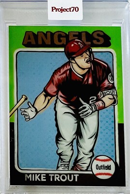 2021 Topps Project 70 Mike Trout Blake Jamieson #875 Raw Card w/ P70 ...