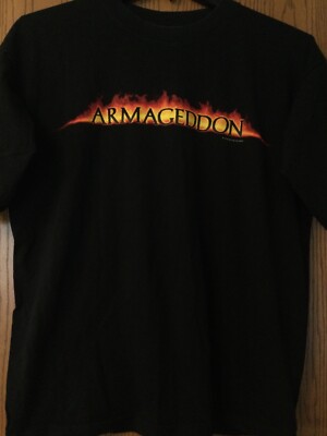 Armageddon - Touchstone Pictures - Black Movie Promo Shirt - XL | eBay