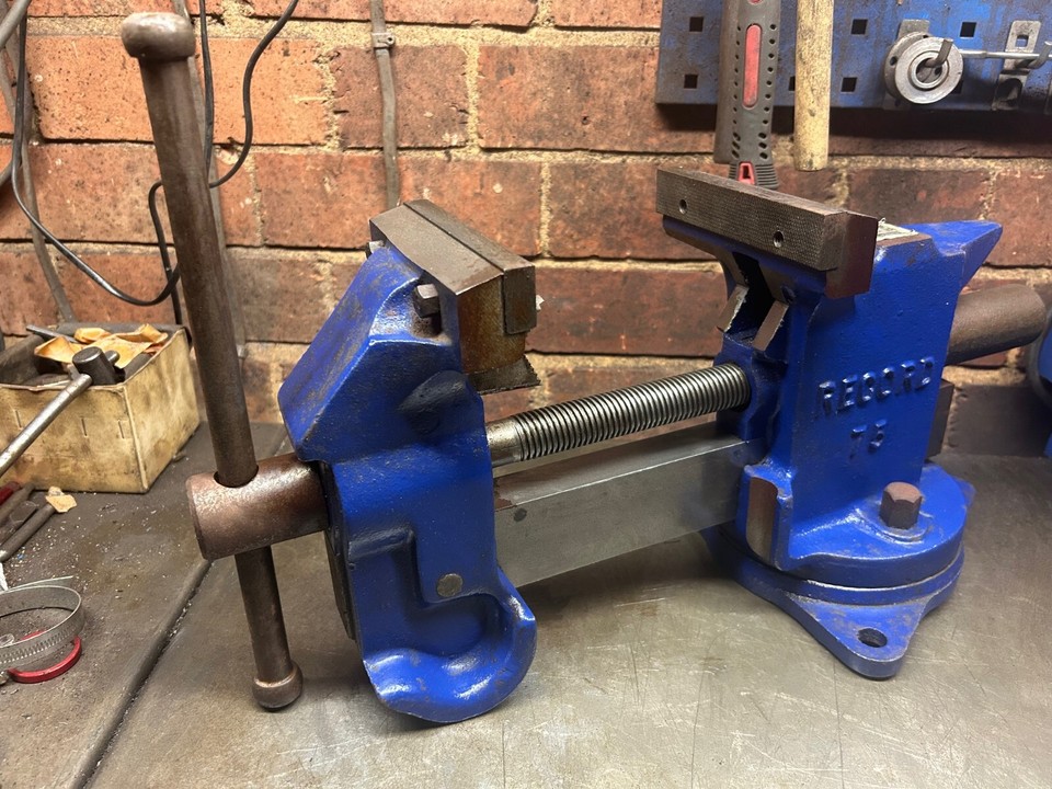 Record 75 heavy duty bench vice. Unused. Inc Vat | eBay UK