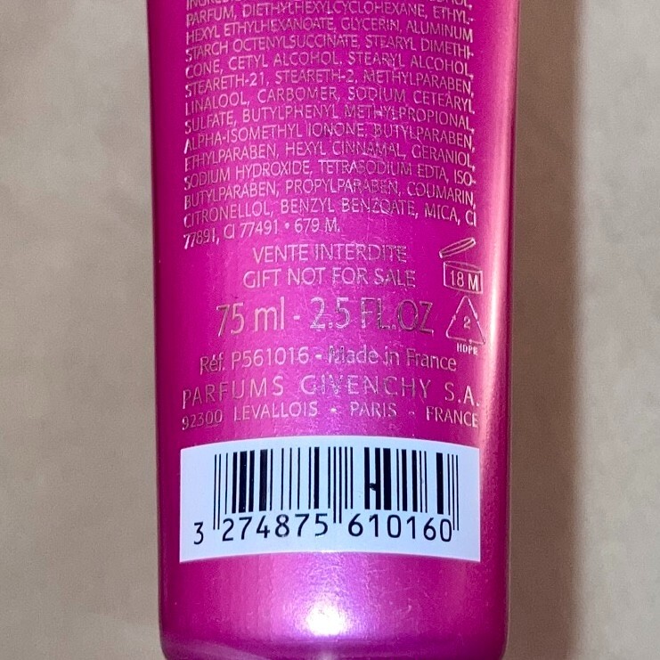 Givenchy Paris Very Irresistible Sensation Body Veil Travel Sz 2.5oz ...