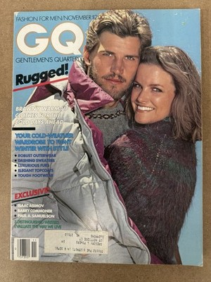 1980 NOVEMBER GQ MAGAZINE - RUGGED! FRONT COVER | eBay
