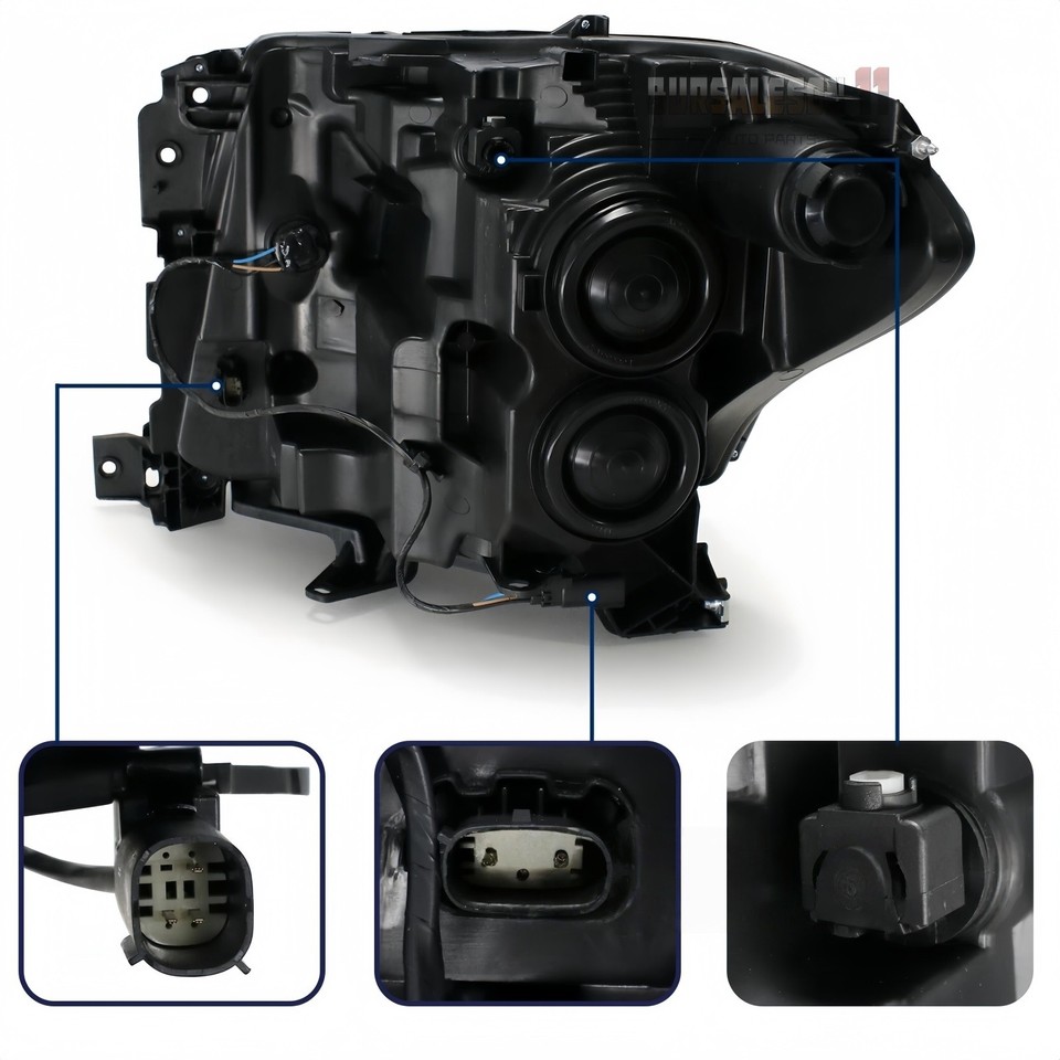 Fit Ford Expedition 2018-2021 Headlight Passenger Halogen w/Bulb Plug ...