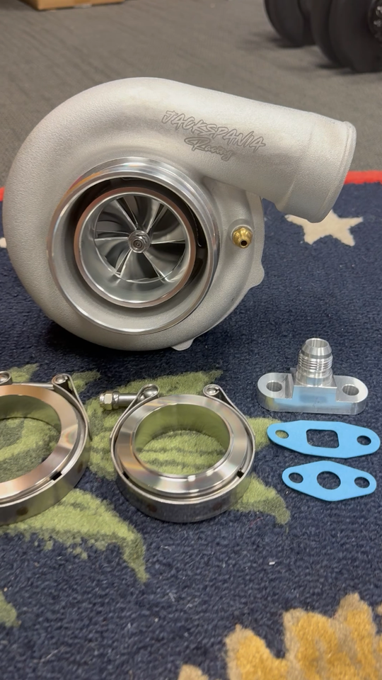 6262 Billet Wheel Turbo .82 Dual Vband A/R Turbine Housing 62/62 Gen 2 ...