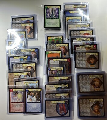 HARRY POTTER TCG COMPLETE SET CHAMBER OF SECRETS 140/140 CARDS LOT NO ...
