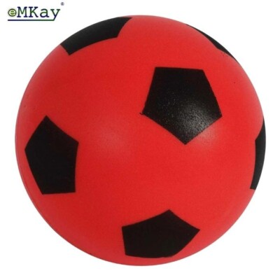 eMKay® 17.5cm RED Sponge/Foam Football Indoor/Outdoor Soft Ball ...