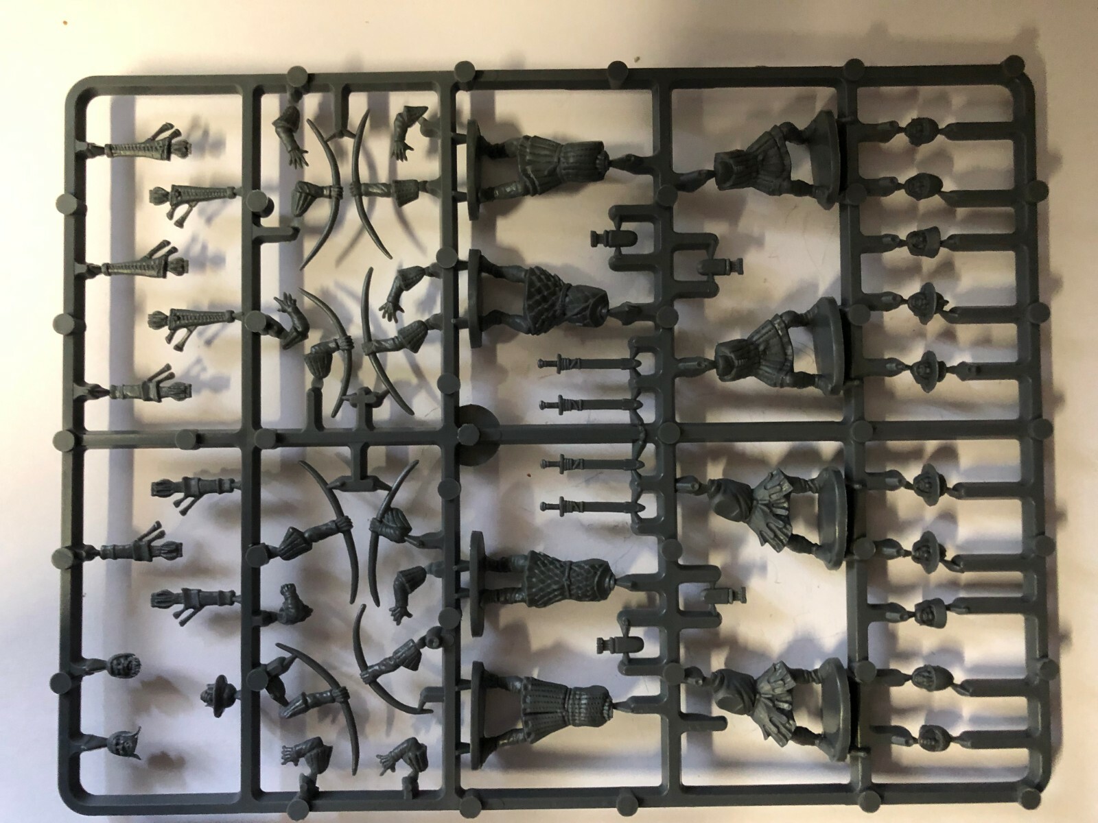 MEDIEVAL ARCHERS SPRUE - DEUS VULT - FIREFORGE GAMES - 28MM- SHIPPING ...