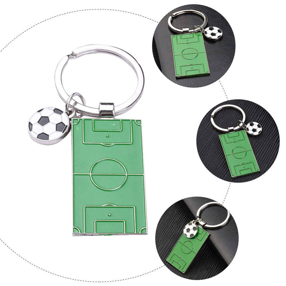 3 Pcs Sports Key Chains Football Keyring Keychains Mini Cute Soccer ...