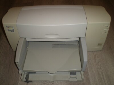 vintage Inkjet Printer HP Deskjet 712C Hewlett Packard in Beige powers ...
