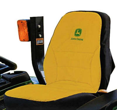 LP95233 John Deere Licensed Large Compact Utility Tractor Seat Cover ...