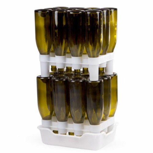 Fastrack Wine Bottle Drying & Storage System - 2 Racks and 1 Tray ...