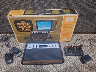 Sears Telegames Atari 2600 HEAVY SIXER Console With Original Box Bundle ...