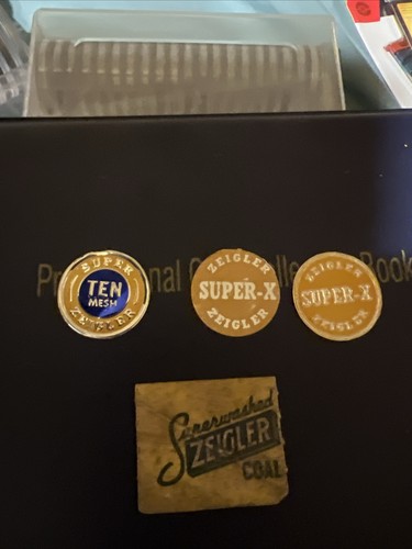 Coal Scatter Tags, Zeigler Coal , Super-x | eBay