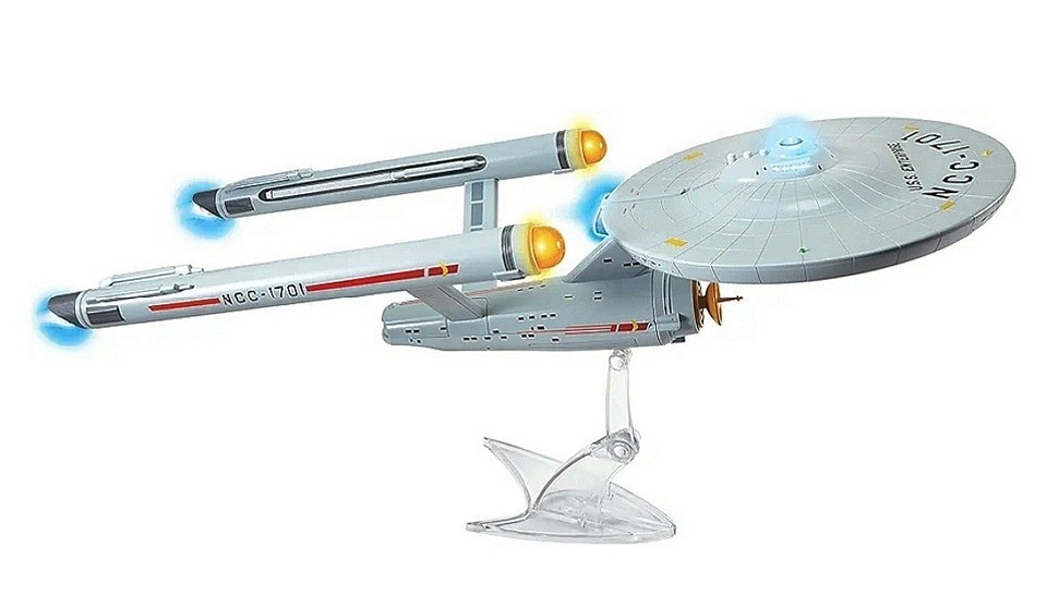 NEW Star Trek USS Enterprise NCC-1701 Model with Lights and sounds 45 ...