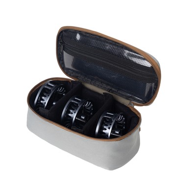 Kylebooker Ripple Reel Case with See Through Mesh Pockets for Fishing ...