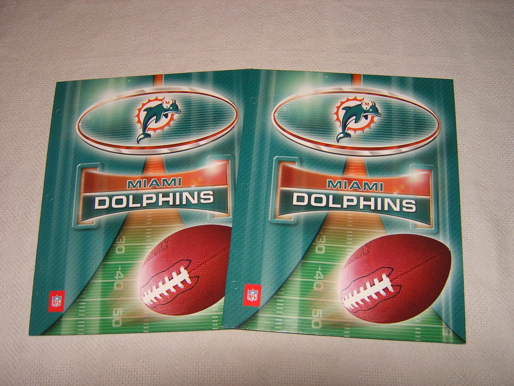 NFL Various Teams AFC NFC 2 School Binder Folders NEW | eBay