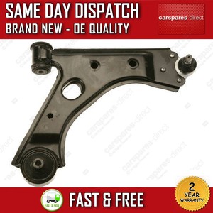 VAUXHALL CORSA D CONTROL ARM FRONT RIGHT LOWER WISHBONE 2006-2014 BRAND ...