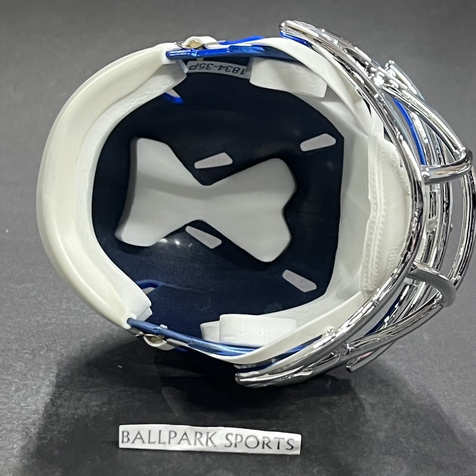 Boise State Broncos Speed Mini Helmet Riddell NCAA Blue 2024 Chrome ...