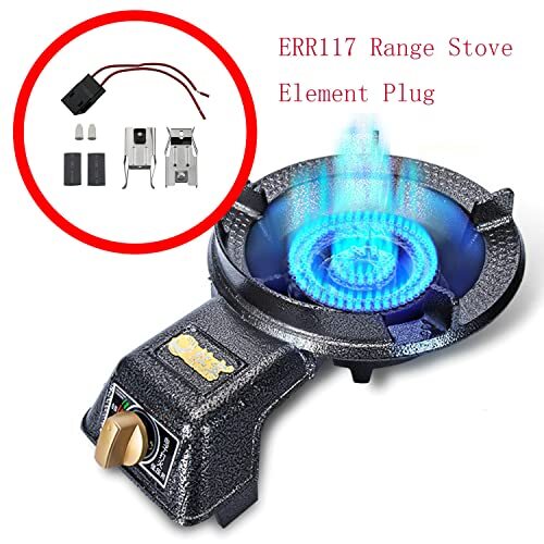 Err117 Range Burner Receptacle Kit 1set Stove Element Plug Block ...