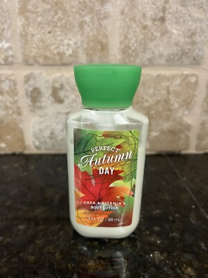 BATH & BODY WORKS Perfect Autumn Day Travel Body Lotion *RETIRED* | eBay