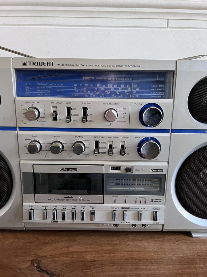 Trident Cx-473f Boombox | eBay