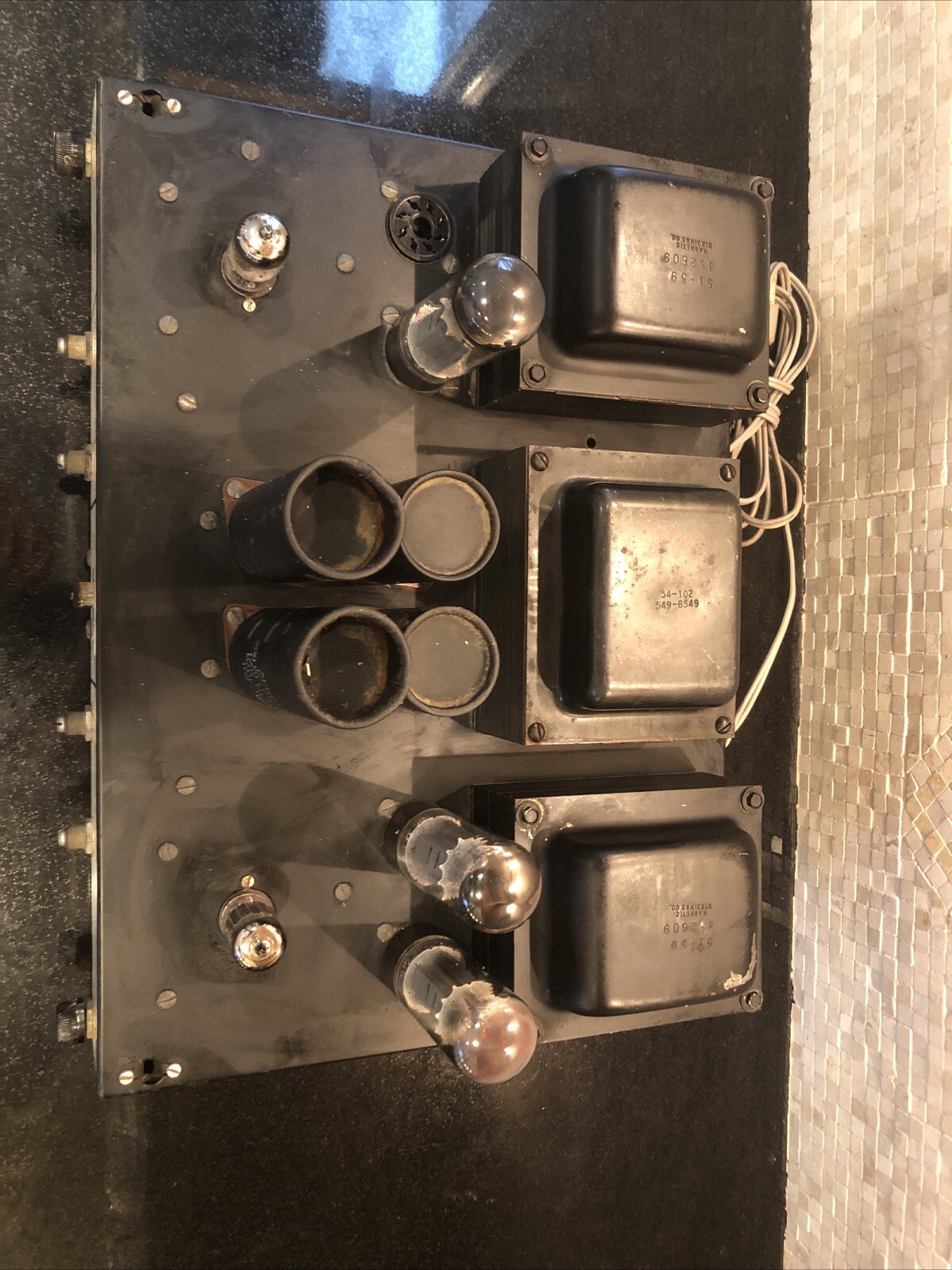 Heathkit AA-121 Daystrom 40 WPC Stereo Tube Amplifier Just Serviced ...