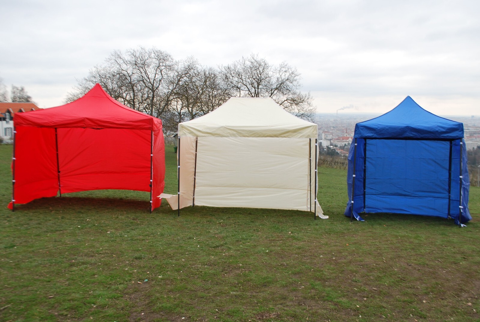 EXTRA STARKES PROFI PARTYZELT PAVILLON FALTPAVILLON GARTENPAVILLON ...