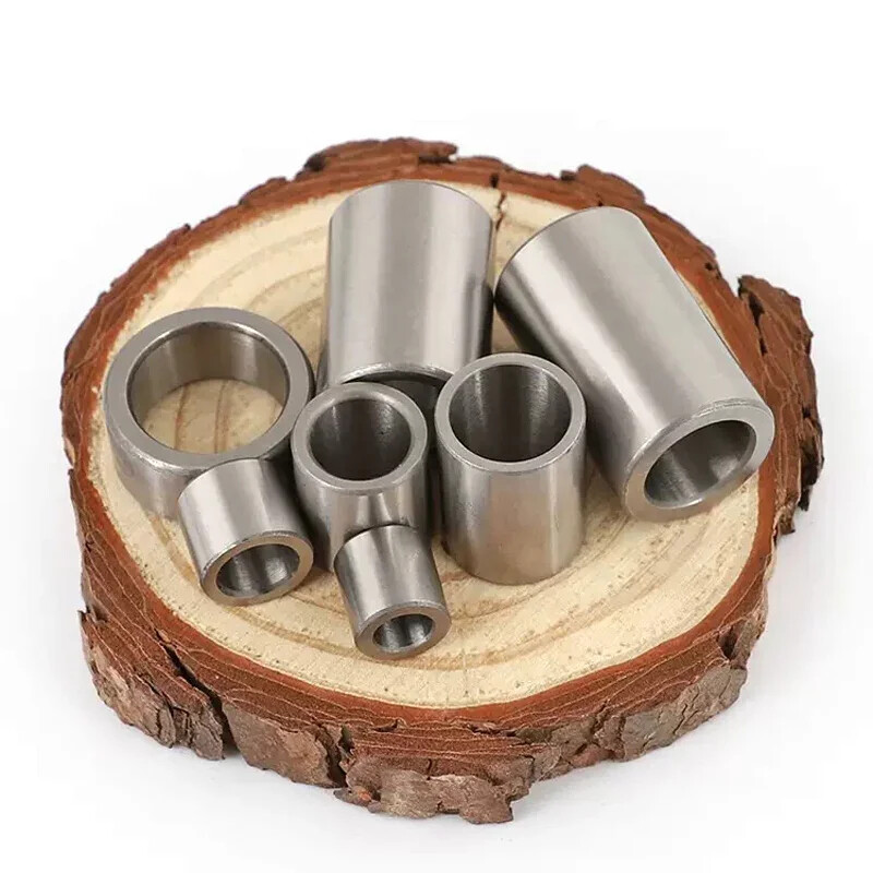 2Pcs ID8mm Bearing Steel Sleeve Wear-resistant Sleeve Axle Sleeve ...