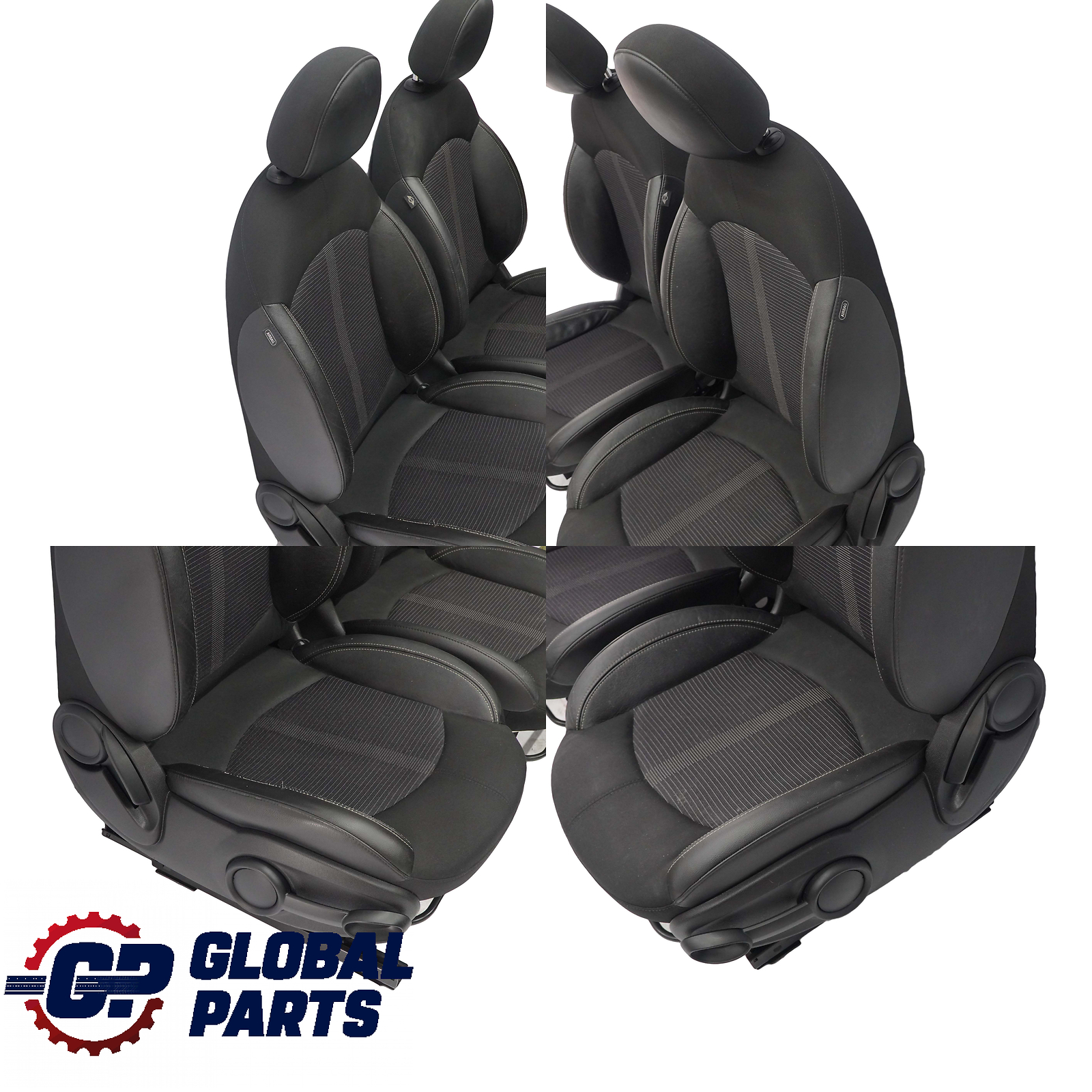 Seats Mini Cooper R60 Countryman Sport Cloth / Leather Interior Seat ...