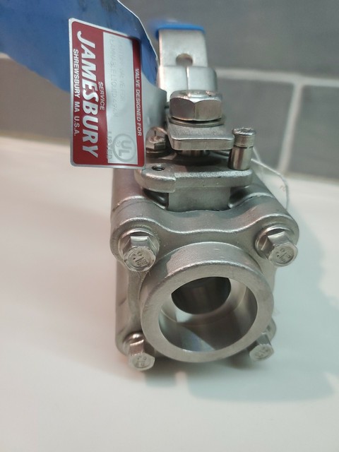 Jamesbury 4a 3600 Xtb2 Pneumatic Stainless 1in NPT Ball Valve for sale ...
