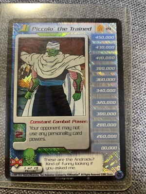 DBZ Piccolo the Trained 119 LIMITED FOIL Androids Dragon Ball Z SCORE ...