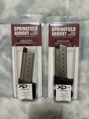 Springfield Armory XD-S .40 SW 7-Round Extended Magazine (XDS4007) PACK ...