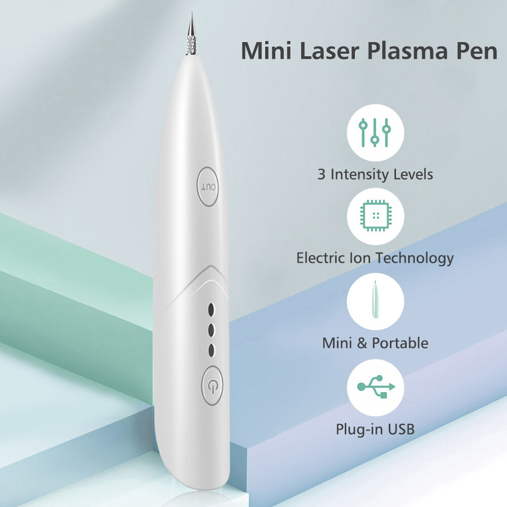 Skin Tag Remover Warts Eliminator LCD Plasma Pen Electric Laser ...