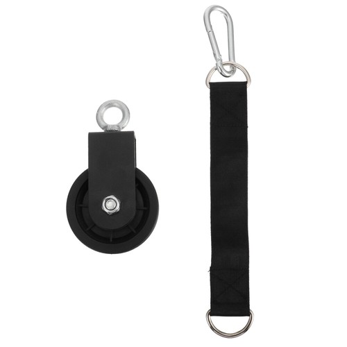 Carabiner with Strap Pulley Exercise Equipment Fitness Attachments for ...