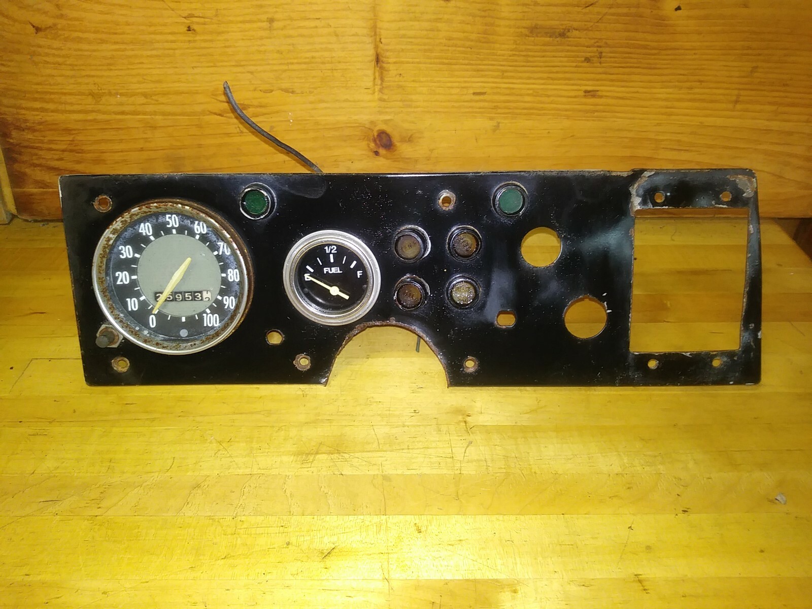 1969 International Scout 800 Speedometer Instrument Cluster Dash Panel ...