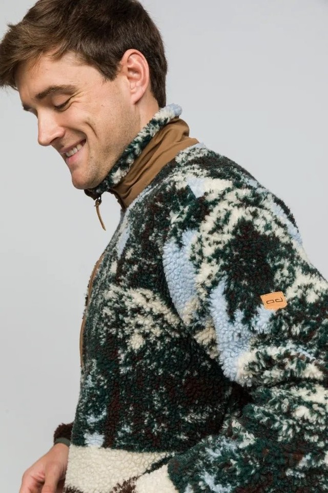 Lambswool Wool Jacket Men’s Warm Winter Coat with YKK Zipper | eBay