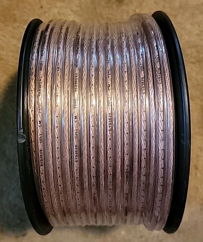 Rocketfish 100ft (30.4m) In-wall speaker wire 16 Gauge | eBay