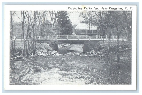 c1930's Trickling Falls Dam East Kingston New Hampshire NH Vintage ...
