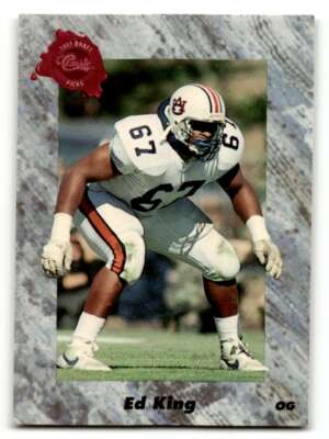 1991 Classic Draft Picks #125 Ed King Cleveland Browns Football Card ID ...