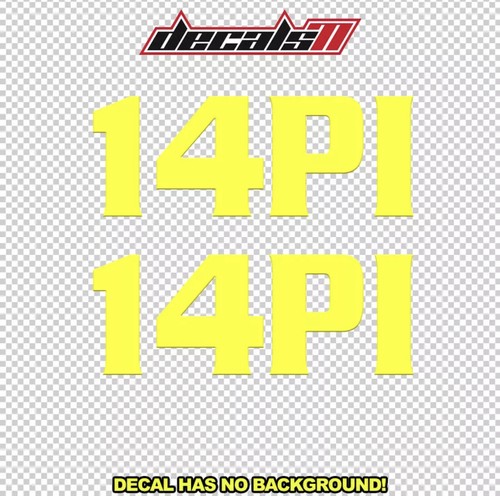 Big Tex Trailers 14PI Decal BigTex - Set of 2 - Decals Stickers | eBay