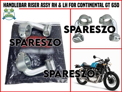 "HANDLEBAR RISER ASSY, RH & LH" Fit For Royal Enfield Continental GT ...