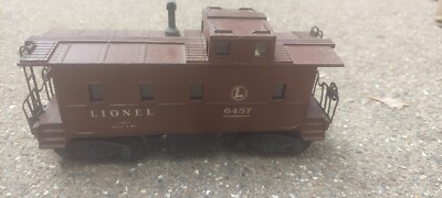 LIONEL 6457 BROWN CABOOSE | eBay
