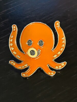Vintage Collectible Octopus Metal Pin Back Lapel Pin Hat Pin | eBay