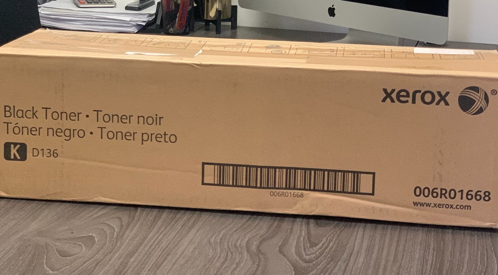 Xerox D95/D110/D125/D136 Toner Cartridge - Black (006R01668 ...