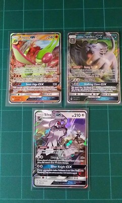 Pokemon Cards Sun & Moon Cosmic Eclipse Holo GX Lot x3 LP | eBay