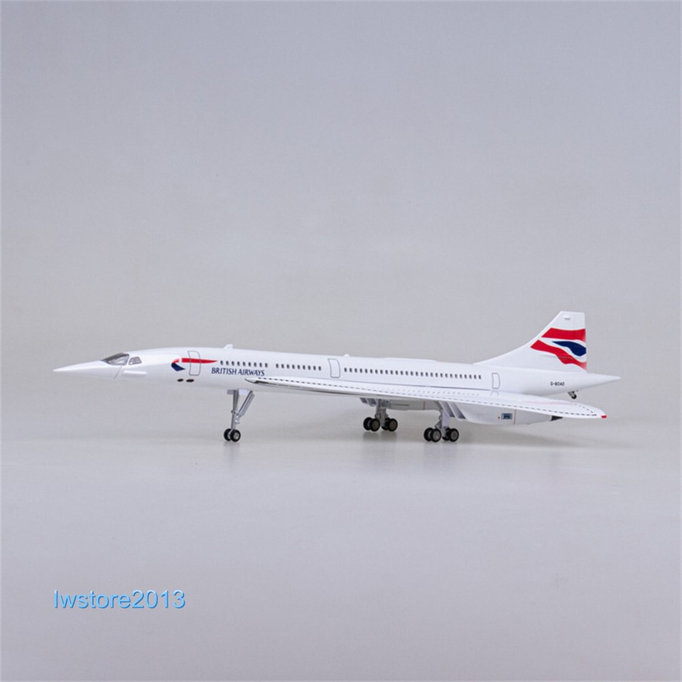 1:125 British Airways Airlines Passenger Airplane Aircraft Model with ...