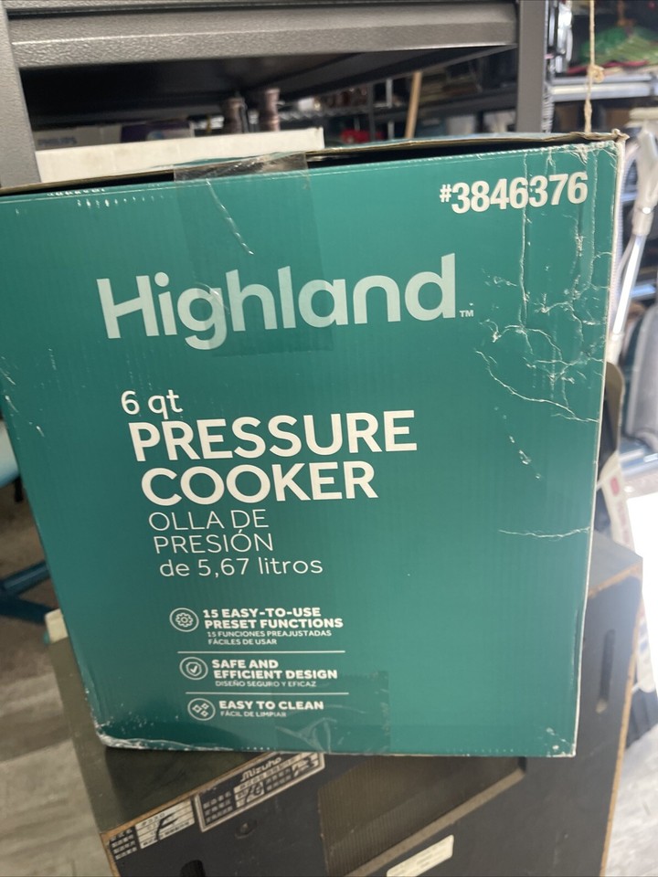 Highland 6 Qt Pressure Cooker #3846376 NEW | eBay