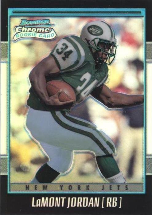 2001 Bowman Chrome - Rookie Refractor LaMont Jordan #152 /1999 (RC) for ...
