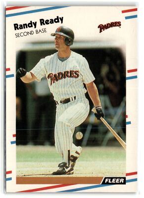 1988 Fleer Baseball Glossy/Tiffany #594 Randy Ready San Diego Padres | eBay