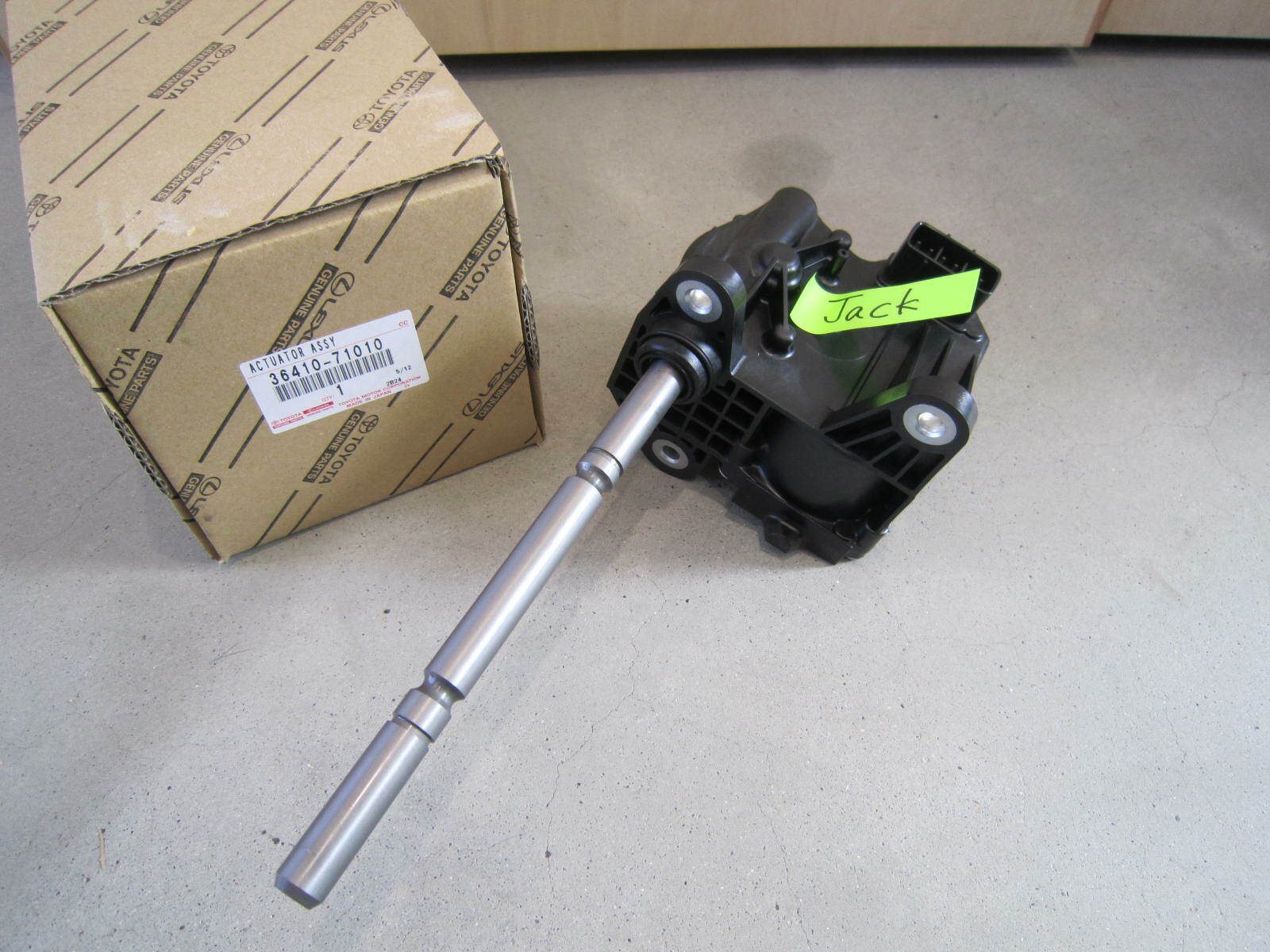 Toyota Genuine PRADO FORTUNER HILUX ACTUATOR ASSY TRANSFER SHIFT 36410 ...