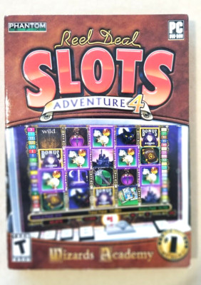 Reel Deal Slots Adventure 4: Wizard Academy PC, 2011 694721173527| eBay